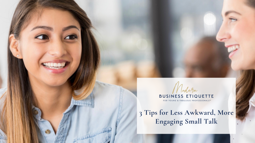 3 Tips for Less Awkward, More Engaging Small Talk - Spencer Crane ...